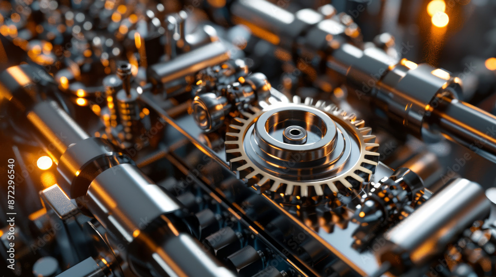 Gears and cogs are mechanical tools used in machines to transmit power ...