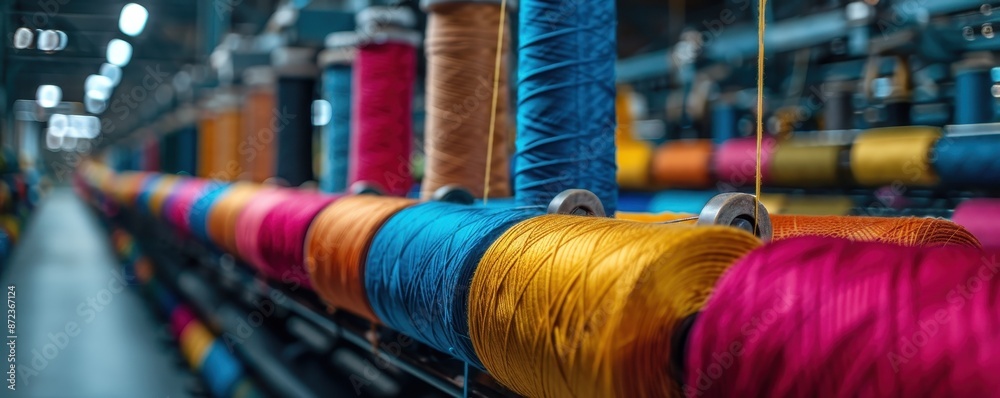 Textile industry system calculating tasks for production and quality ...