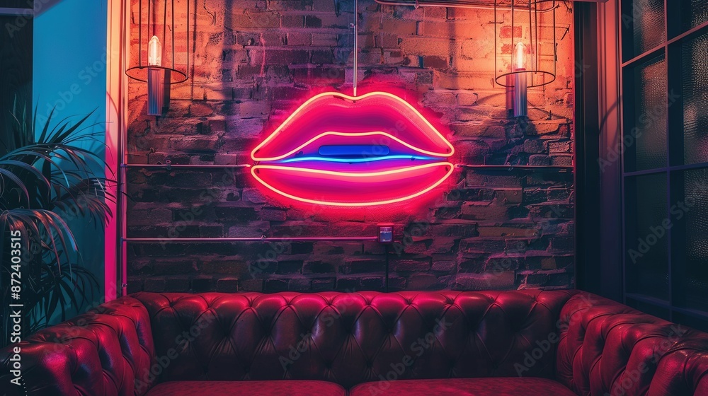 Neon Signs: Add a retro or modern touch with custom neon signs. Stock ...