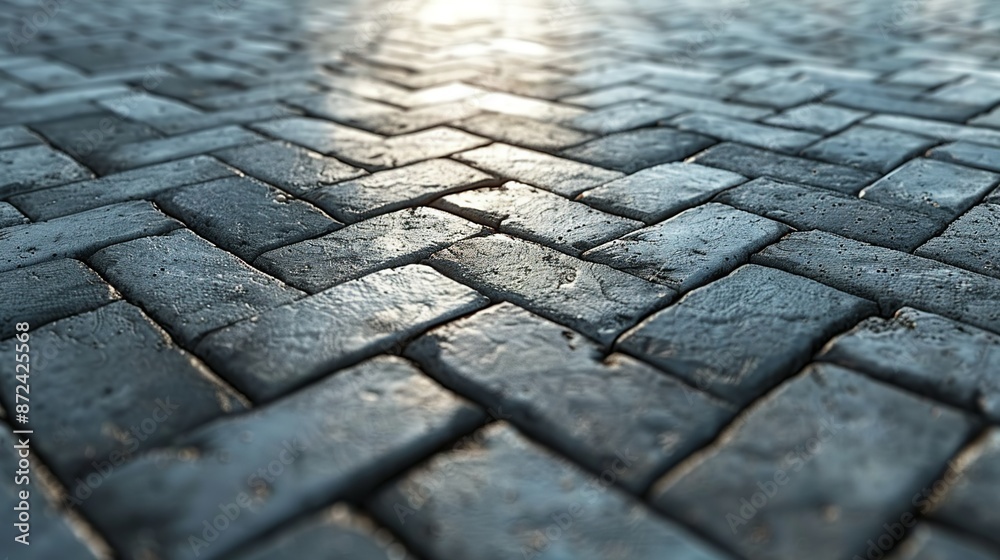Concrete pavement texture with subtle patterns and surface variations ...