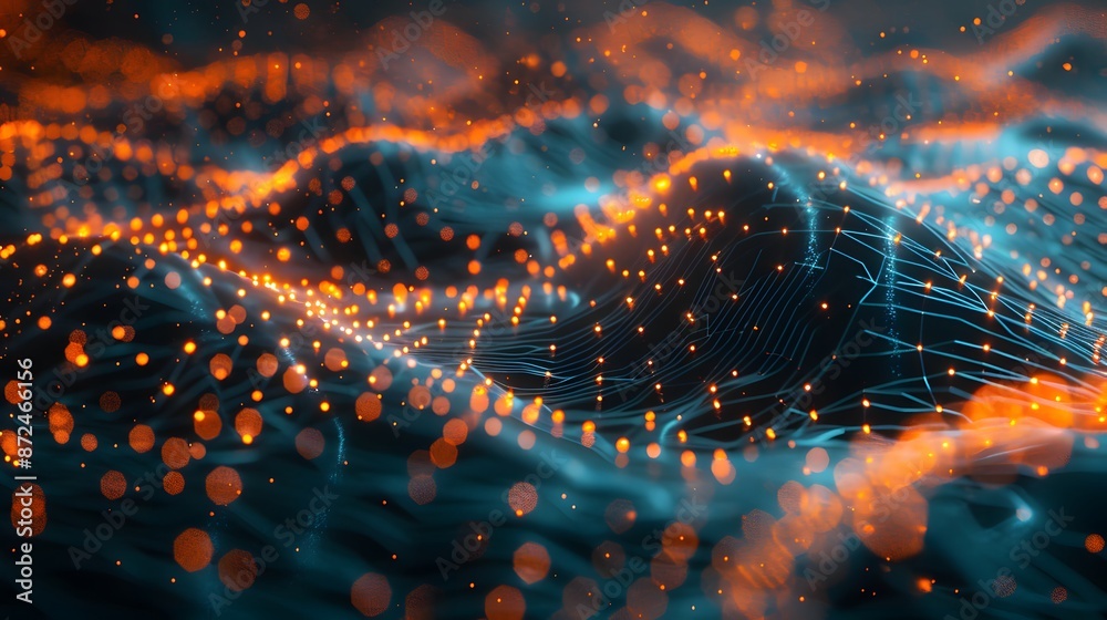 Discover the beauty of data visualization., clean background, Photo ...