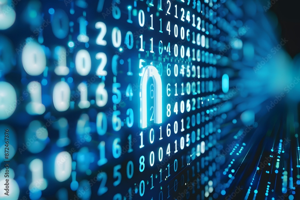 Find stunning images of cybersecurity in action., clean background ...