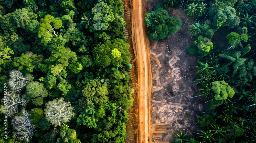 Deforestation in the Amazon rainforest, exacerbated by climate change ...