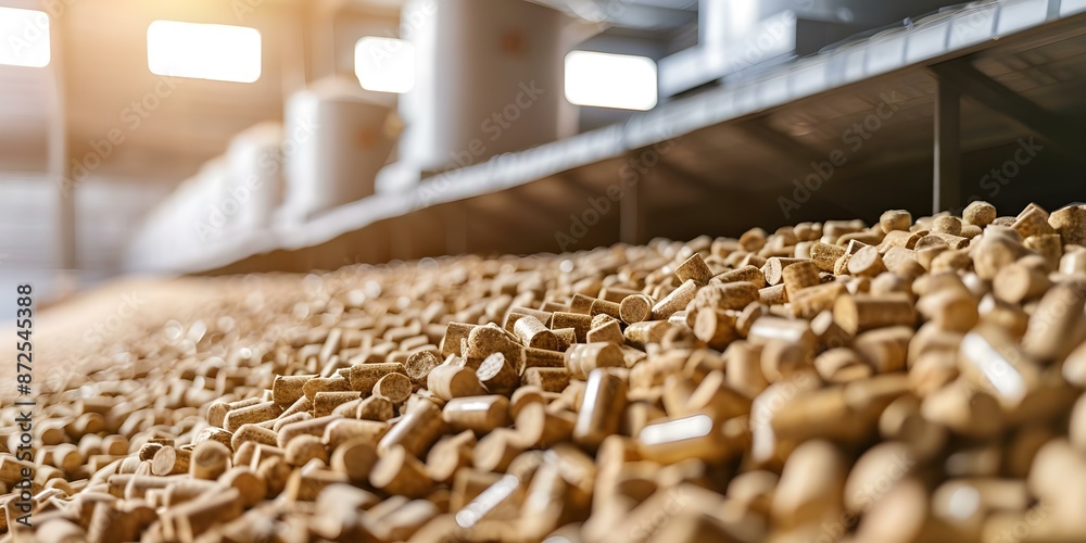 Visualizing the Wood Pellet Production Process in an Industrial Setting ...