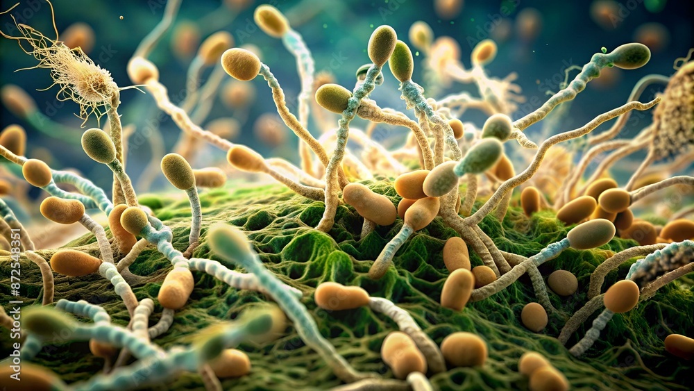 Fusarium solani is a filamentous fungus common in soil and colonizing ...