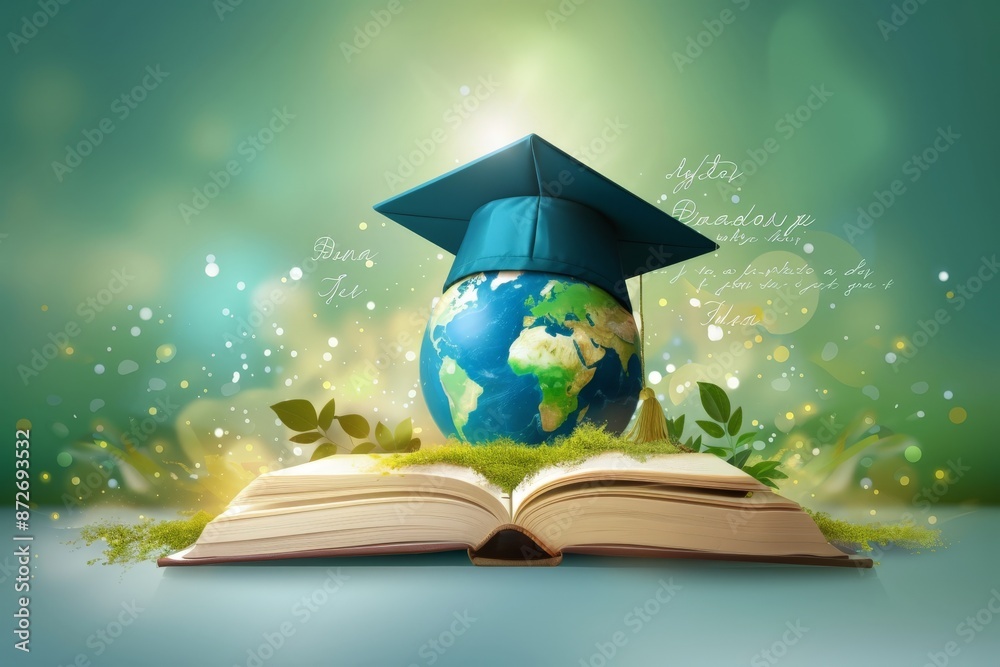 Education elements illustration with Education day and Back to school ...