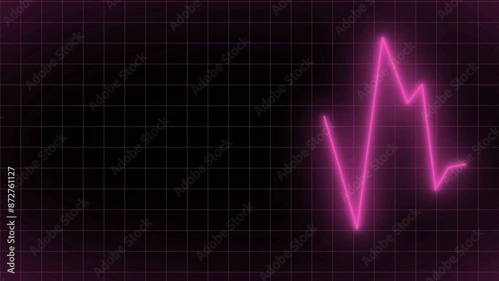 graph down market crash line animation digital background Stock Video ...