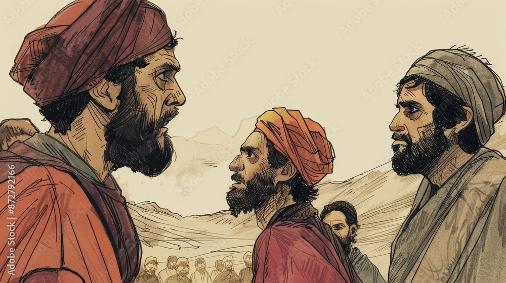 1 Samuel,Saul's Jealousy of David,Biblical Illustration of Saul's ...