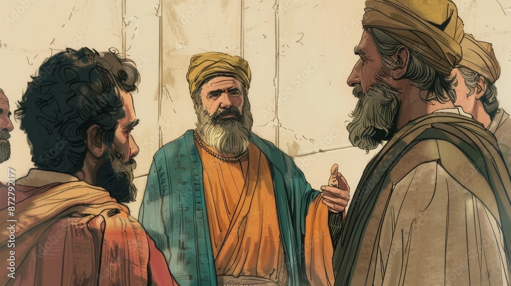 1 Chronicles,David’s Last Words,Biblical Illustration of David's Last ...