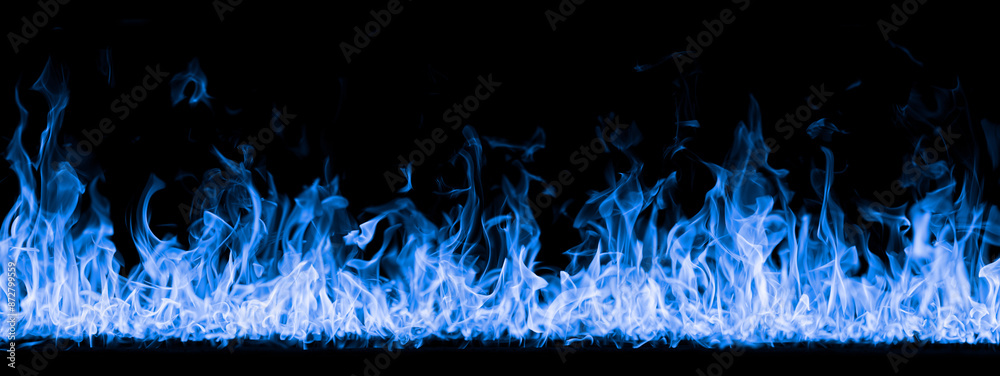 Fire flames. Hellflame, devil's mouth. fire banner. A background of ...