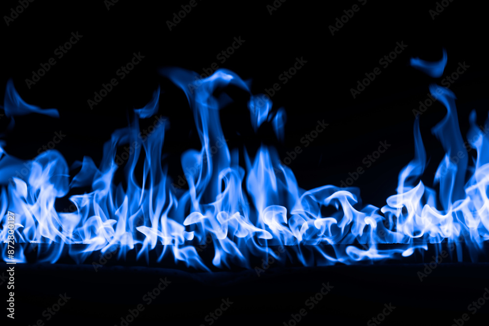 Fire flames. Hellflame, devil's mouth. fire banner. A background of ...