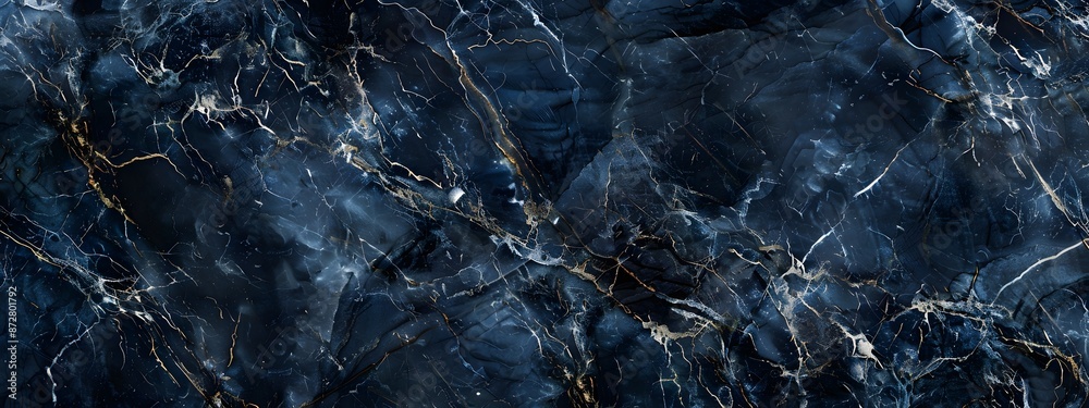 Dark Navy Blue Marble Texture Background Stock Photo | Adobe Stock