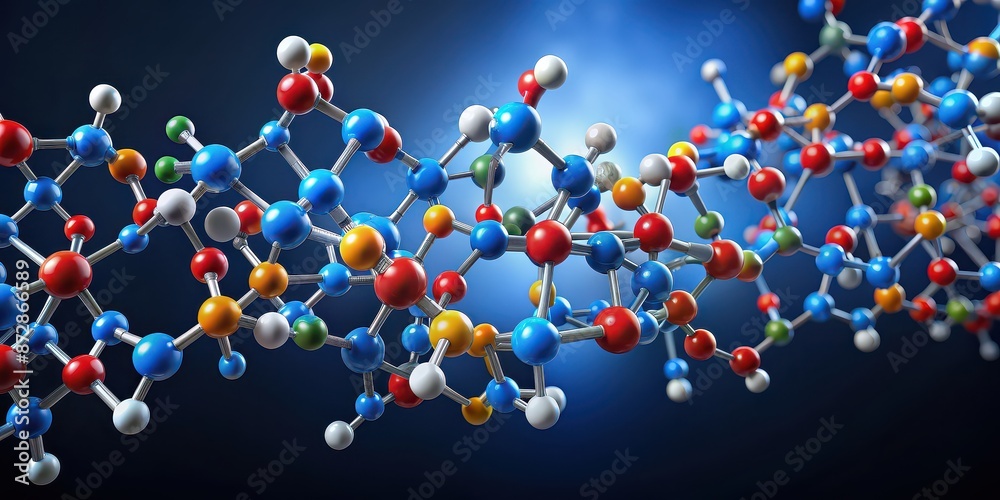 of a chain of amino acid or biomolecules known as proteins ...