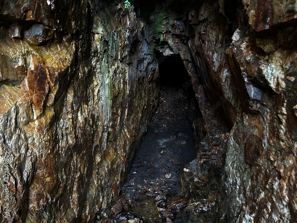 The ruins of the Nita Hayasaki Mine (Crystal Cape) have a coast where ...