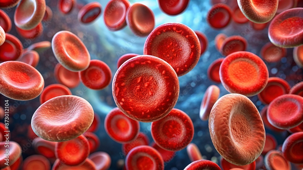 plasmodium falciparum infections red blood cells Stock Illustration ...