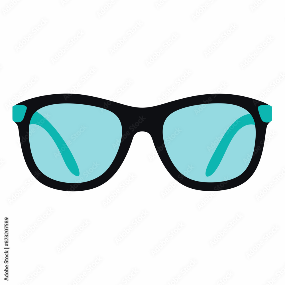 glasses clipart cartoon Illustration drawing Stock Vector | Adobe Stock