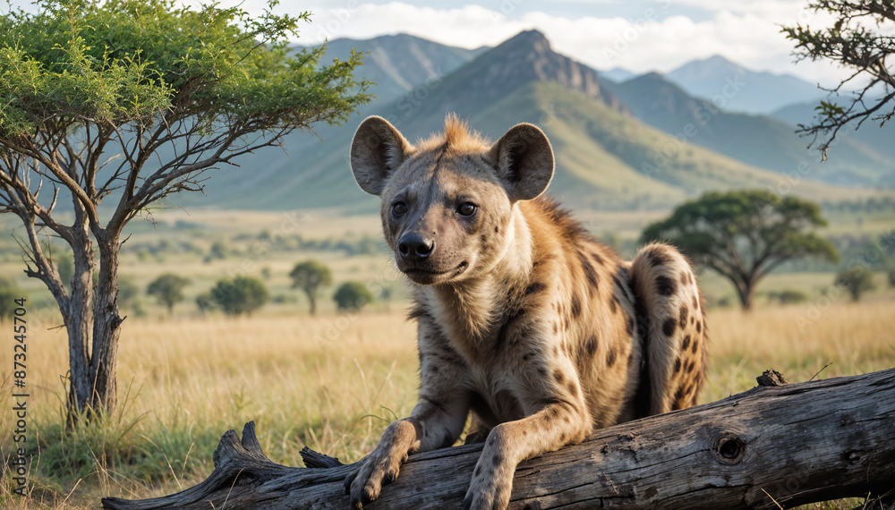 hyena, animal, wildlife, spotted, mammal, wild, dog, nature, predator ...