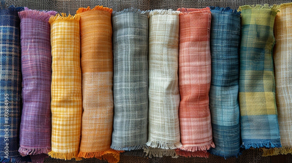 Vibrant gingham patterns in contemporary color palettes for trendy ...