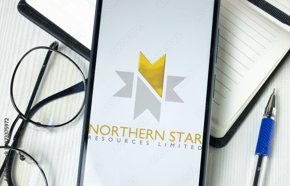 New York, USA - 30 June 2024: Northern Star Logo on Phone Screen ...