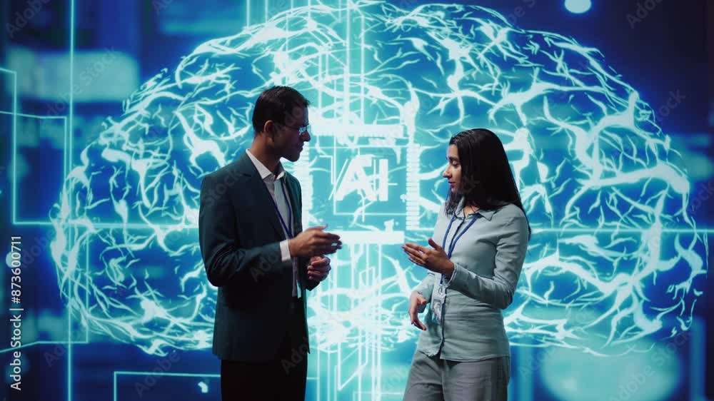 Computer scientists use AI neural networks modeled after human brain to solve complex problems ...