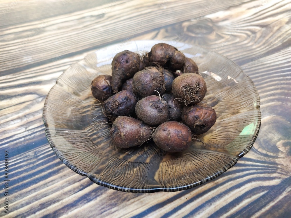 Black Potato, or Plectranthus rotundifolius, is a type of potato that ...