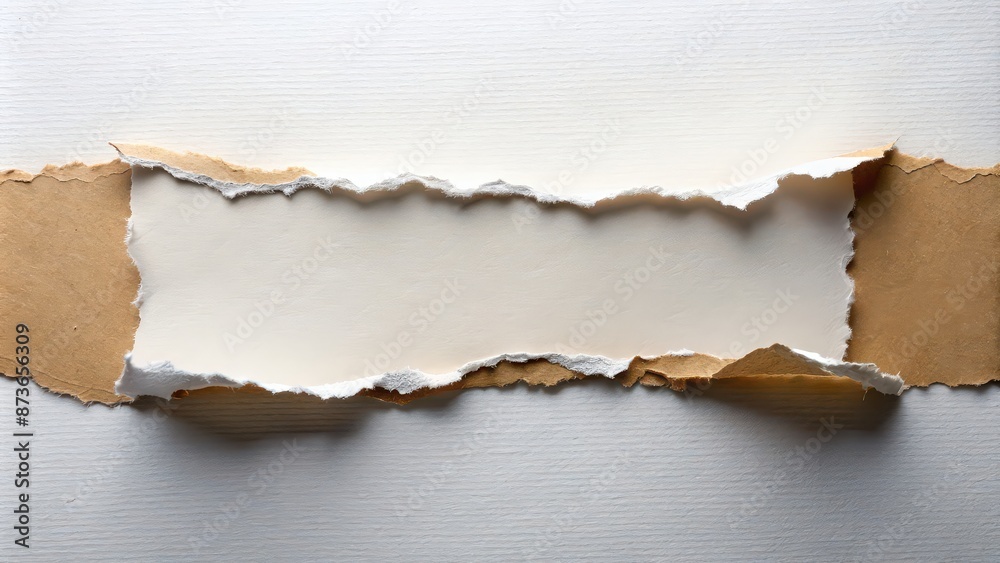 Torn paper with jagged edges , ripped, torn, paper, texture, background ...