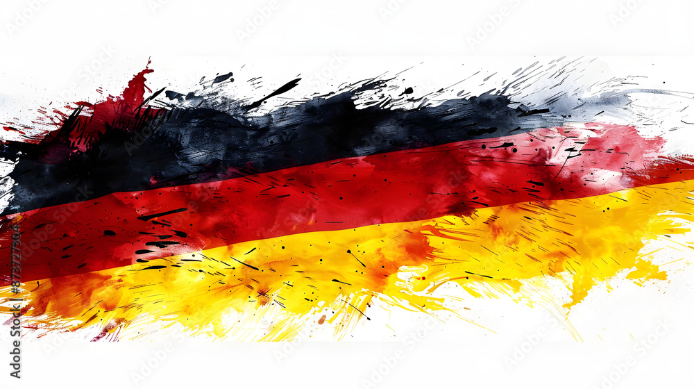Germany background banner pattern template - Abstract watercolor ...