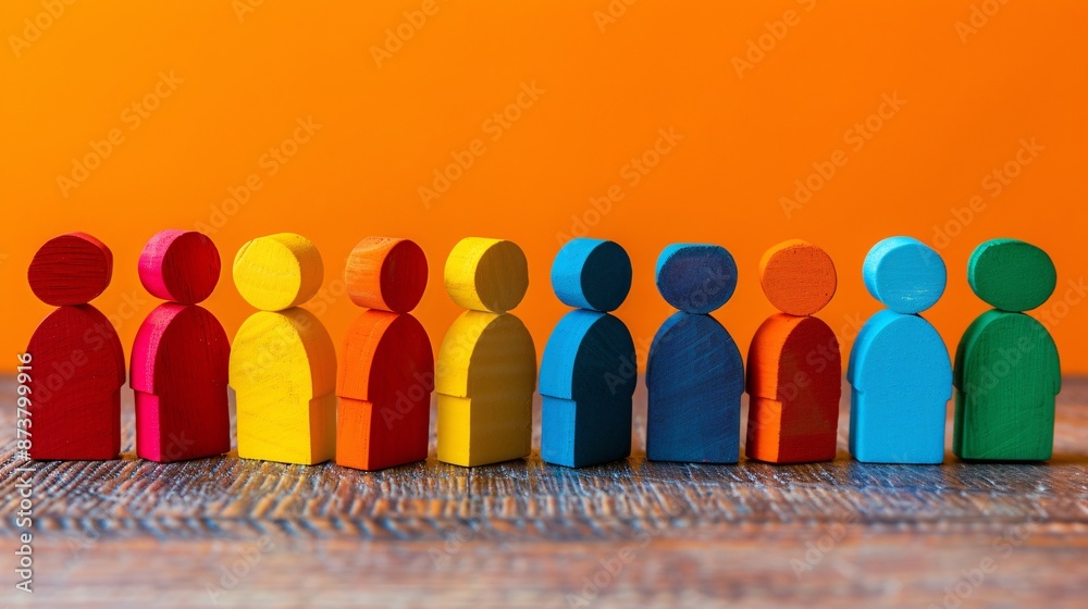 Vibrant human figures with diverse traits, interests, and abilities ...