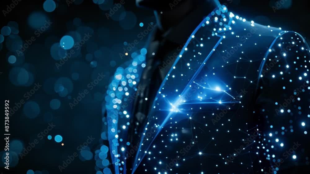 A suit jacket with embedded haptic technology that provides subtle ...