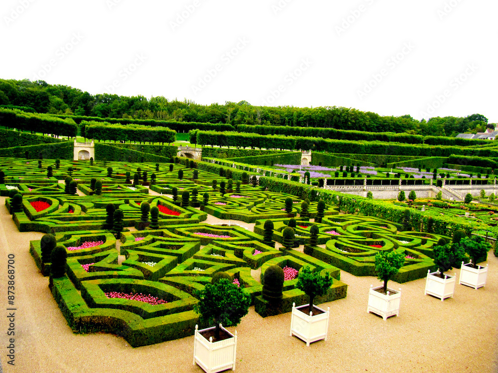 VILLANDRY : Gardens and Château de Villandry. Its famous Renaissance ...