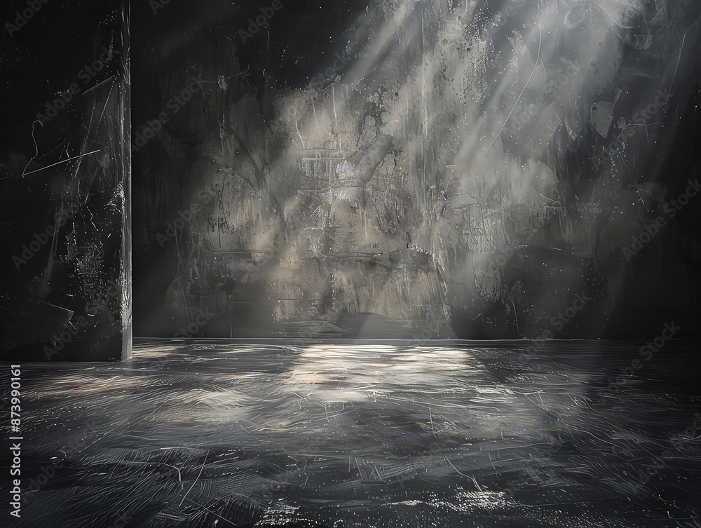 Dark and shadowy backgrounds with high contrast, emphasizing drama and ...