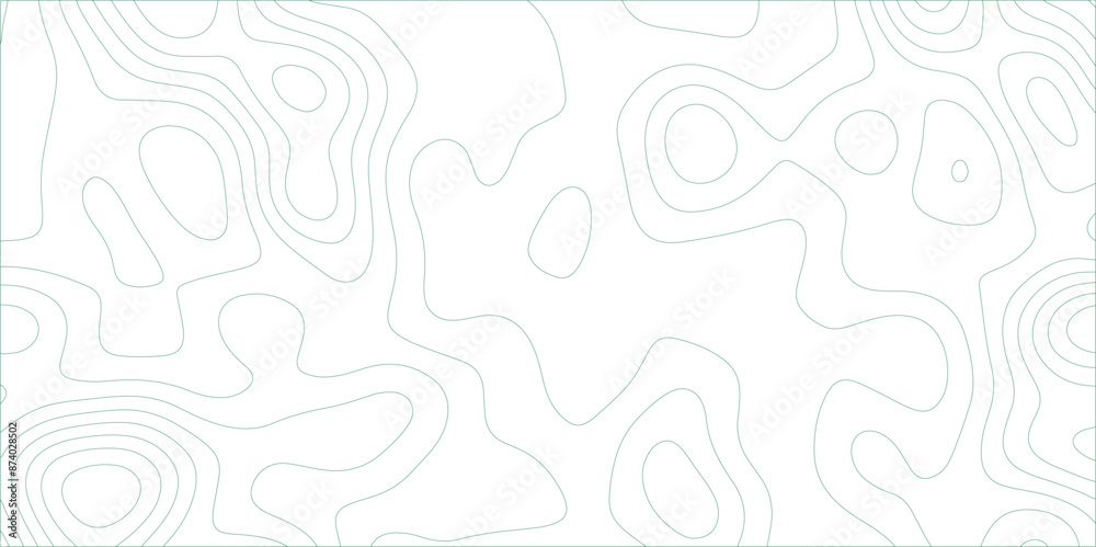 Abstract lines background. Contour maps. Vector illustration. The ...