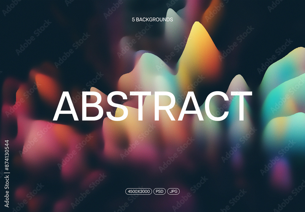Abstract 3D Backgrounds Stock Template | Adobe Stock
