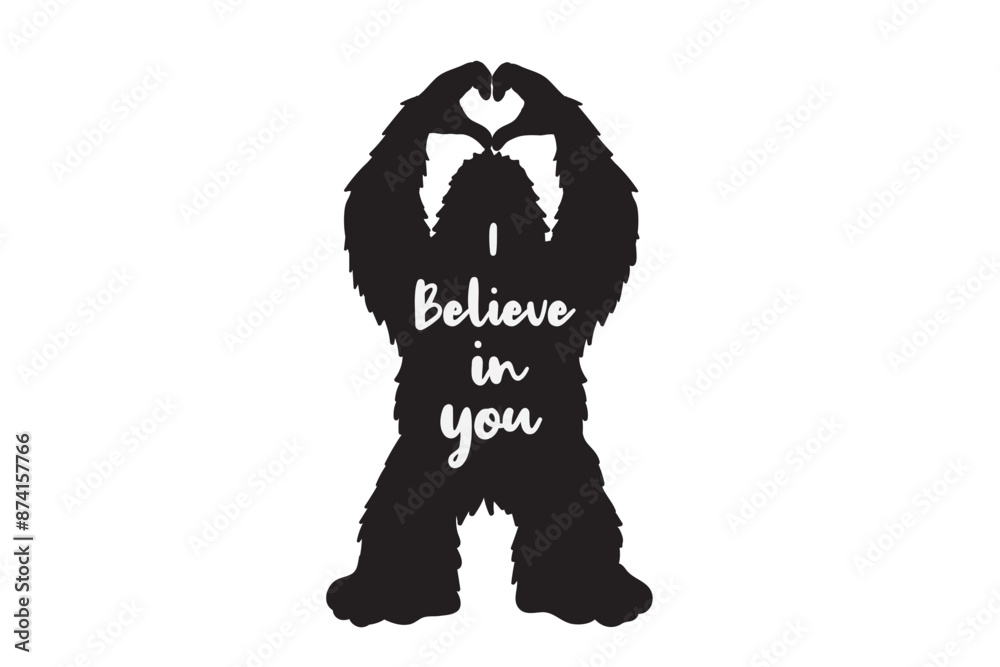 Vetor de Bigfoot Svg, Bigfoot Sign Svg, Yeti Svg, Silhouette, Bigfoot ...