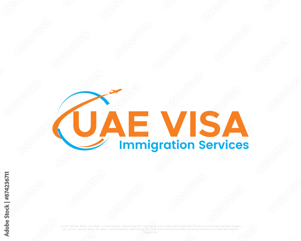 Visa Company logo design template, Visa Company Logo, Visa Agency Logo ...