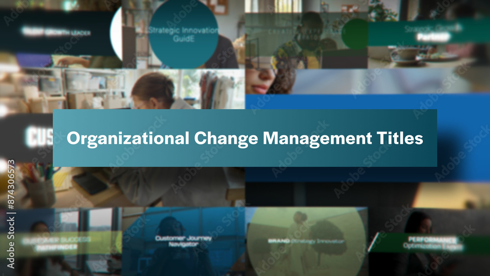 Organizational Change Management Titles | 10 Motion Titles with Control ...