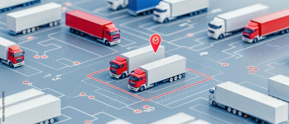 An infographic on end to end supply chain solutions, emphasizing ...