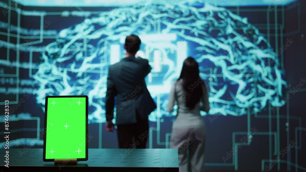 Engineers use green screen tablet and AI neural networks modeled after ... Engineers use green screen tablet and AI neural networks modeled after ...