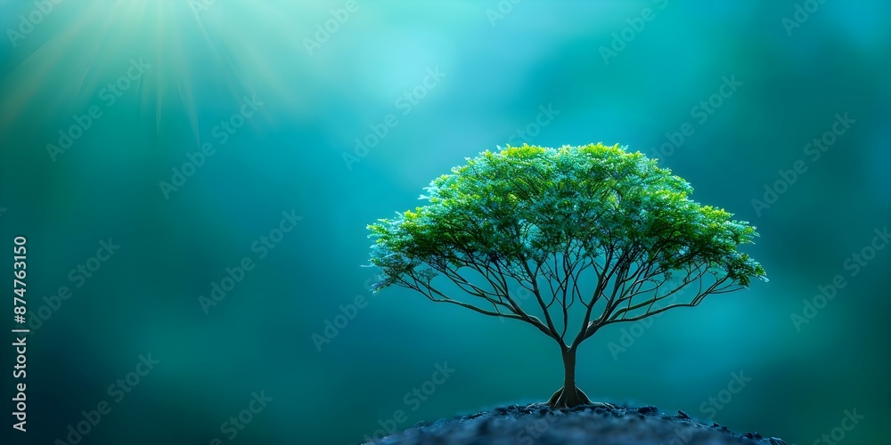 Yggdrasil World Tree in Norse mythology connecting realms through its ...