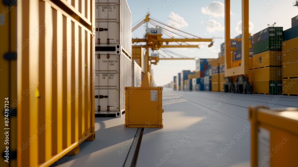 Dockside system, demonstrating the orchestration of various activities ...