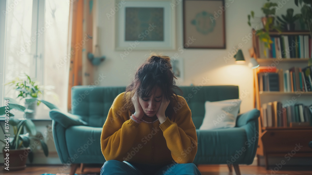 Echoes of Solitude: Capturing Moments of Melancholy : agony, crying ...