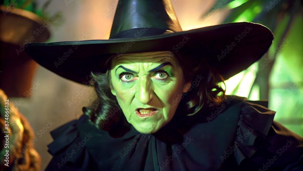 Wicked Witch of the West from The Wizard of Oz Stock Photo | Adobe Stock