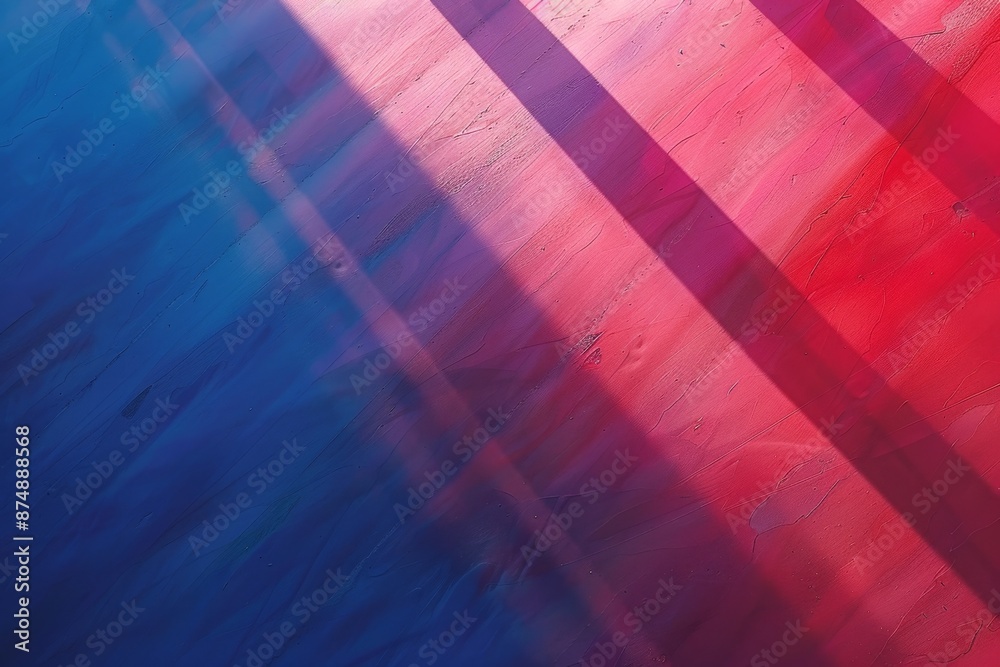 Abstract blue and red gradient lines creating a modern and dynamic ...