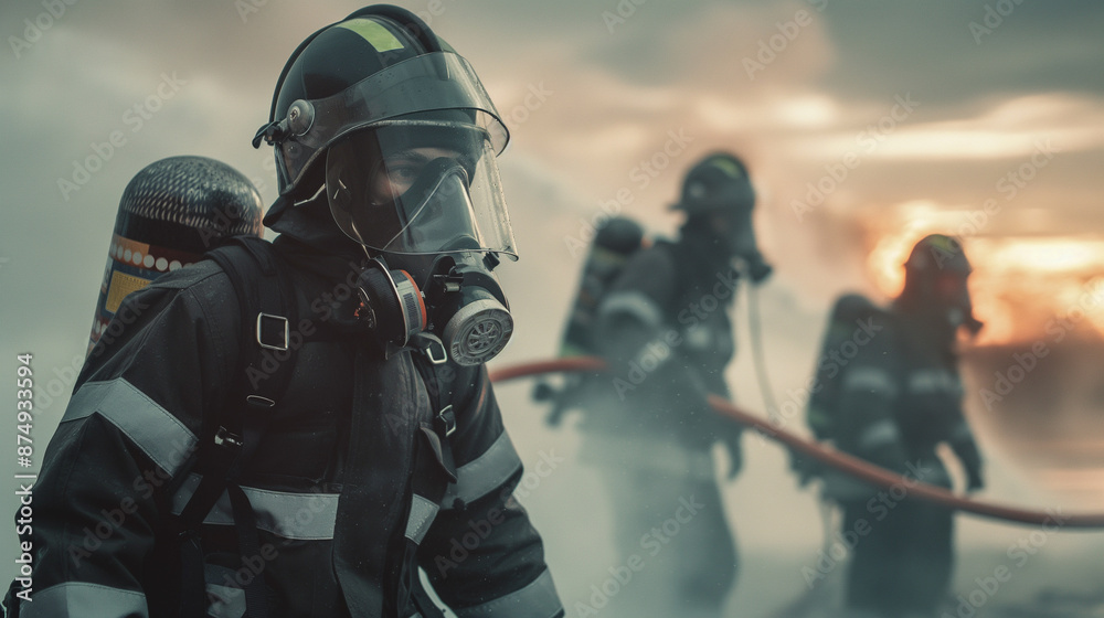 Firefighter extinguishes car fires during road trips Concepts for ...