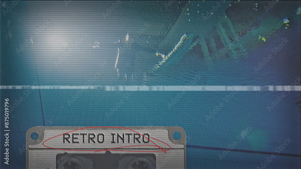 Retro Intro Stock Template | Adobe Stock