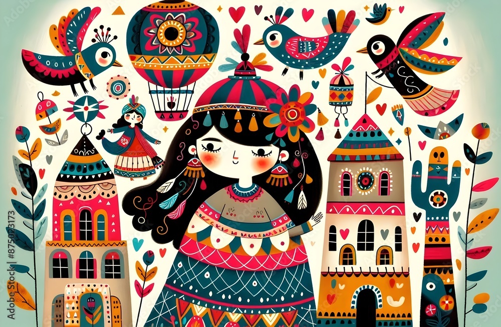 Ilustración Infantil Para Cuentos De Niños Storybook Cuento De Hadas