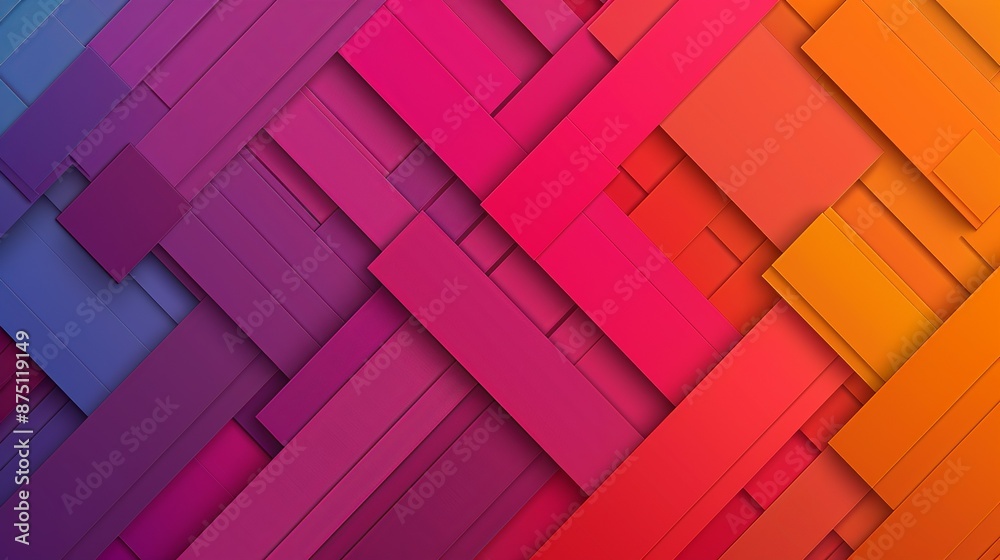 Vibrant modular featuring innovative, functional patterns with subtle ...