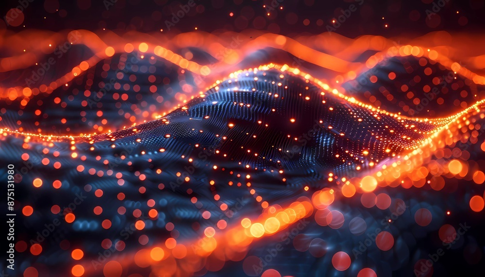 AI and Machine Learning, Backgrounds symbolizing artificial ... AI and Machine Learning, Backgrounds symbolizing artificial ...