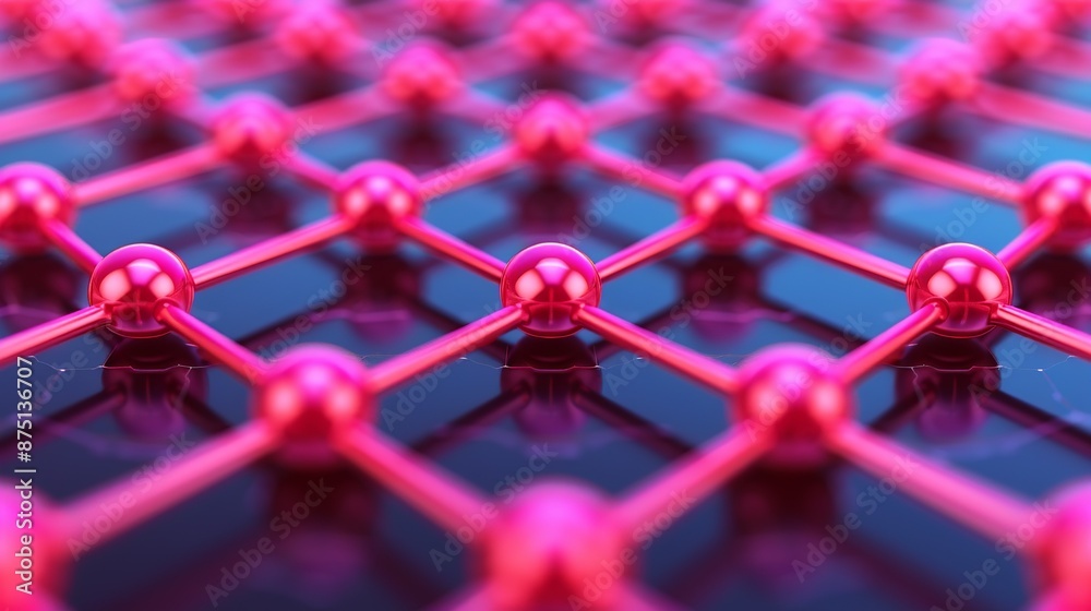 Sophisticated Routing And Switching Illustration With Network Nodes Data Paths And Efficient
