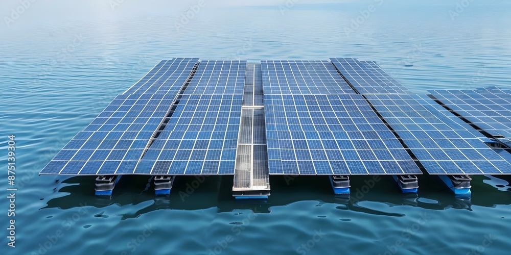 Innovative Waterfront Development Harnessing Solar Energy with Floating ...